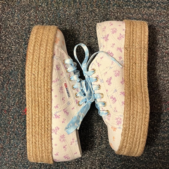 Superga | Shoes | Superga X Loveshack Fancy Platform Sneakers New W 395 ...